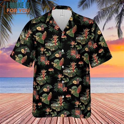 Tropical Dinosaur Jurassic Park Hawaiian Shirt Fun And Stylish