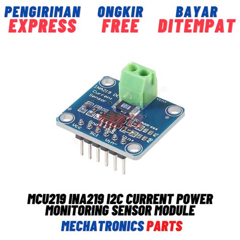 Jual Mcu219 Ina219 I2c Current Power Monitoring Sensor Module Zero
