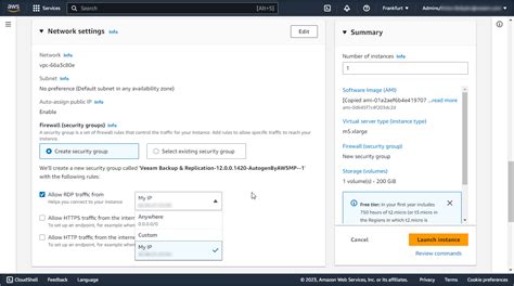 Deploying Veeam Backup Replication From AWS Marketplace Veeam