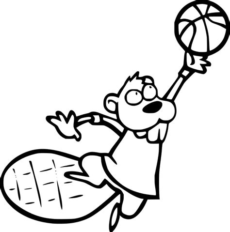 Beaver Coloring Pages Coloringlib