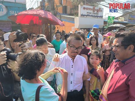 လွတ်ငြိမ်းချမ်းသာခွင့်ဖြင့် အင်းစိန်အကျဉ်းထောင်မှ ဓာတ်ပုံသတင်းထောက