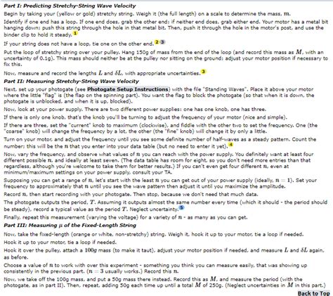 Solved Part I Predicting Stretchy String Wave Velocity
