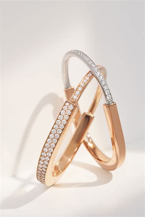 Tiffany And Co Lock Collection Campaign Featuring Jimin And Rose