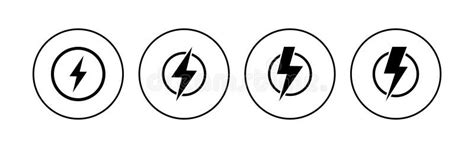 Power Icon Power Switch Icon Electric Power Stock Vector Illustration Of Symbol Electronic