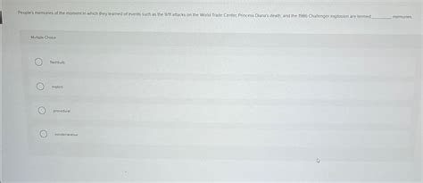 Solved Memoriesmultiple