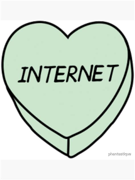 Internet Heart Sticker By Phantastique Redbubble