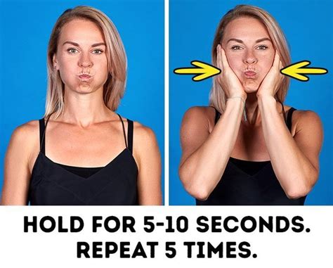 8 Effective Exercises To Slim Down Your Face Artofit