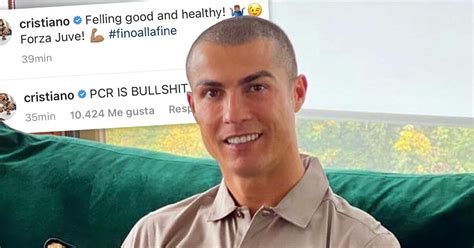 “el Pcr Es Una Mierda” Cristiano Ronaldo Explotó En Sus Redes Sociales