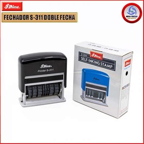 FECHADOR SHINY S 311 DOBLE FECHA Sellos Shiny Ecuador