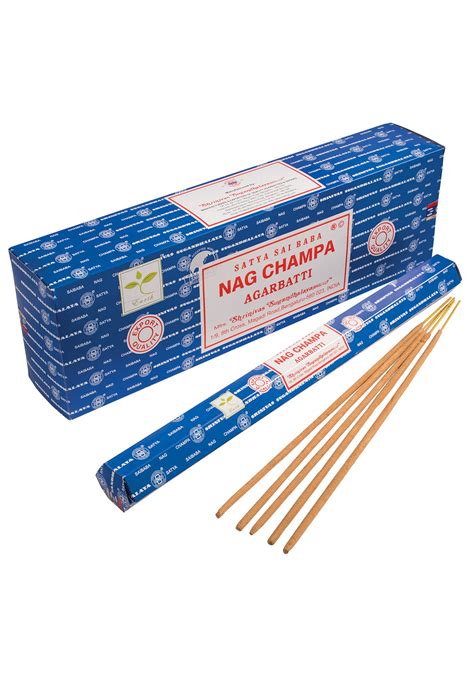 Satya Sai Baba Original Nag Champa Garden Incense Sticks 50g From