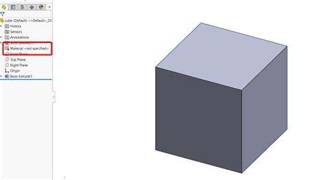 Evaluate Mass Properties Of Solid In Solidworks Ime Wiki