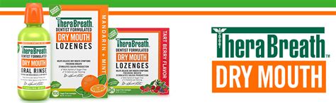 Therabreath Dry Mouth Lozenges With Zinc 100 Lozenges