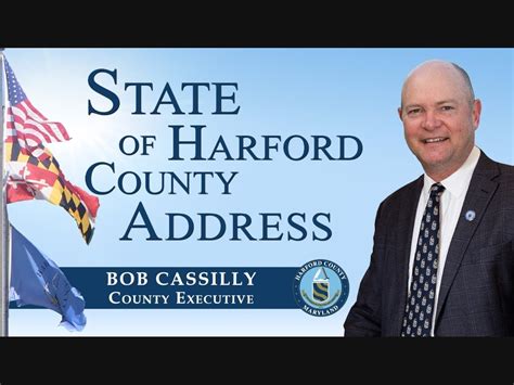 Harford County Executive Cassilly Delivers State Of The County Address