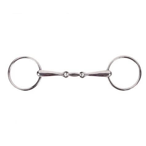Horze Lozenge Link Loose Ring Snaffle Bit 16mm Width 525