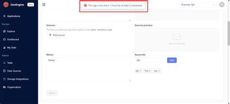 Tag Issue 8 Granularai Geoengine Issues GitHub