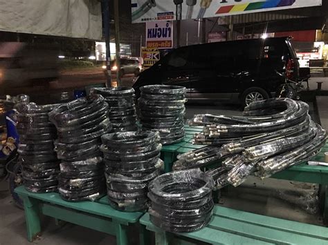 ใกล้ช่วงหน้างานแล้วนะครับ เครื่องอัดสายไฮดรอลิค Fitflex
