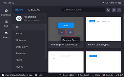 enterprise react development with umijs
