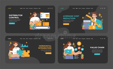 Vertical Integration Web Or Landing Set Company S Supply Chain