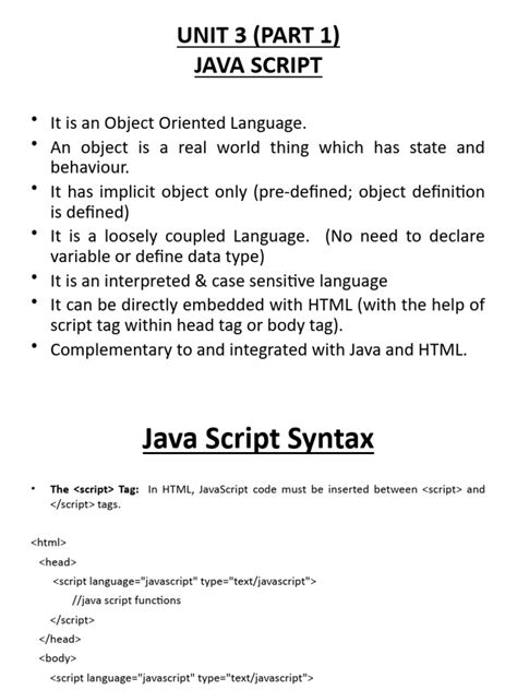 Unit 3 Js And Ajax 1 Pdf Ajax Programming Java Script