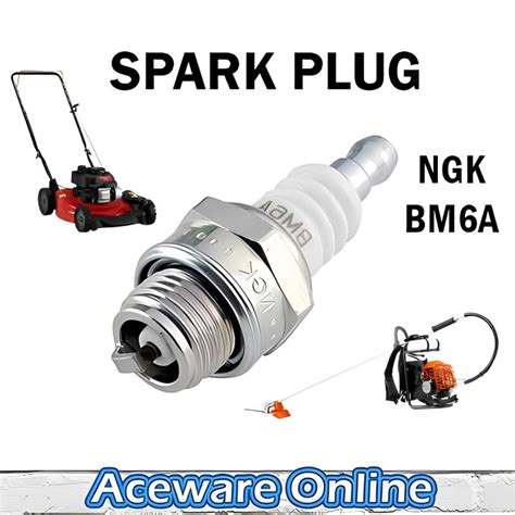 Ngk Bm6a Spark Plug For Lawn Mower Grass Cutter Brush Cutter Trimmer