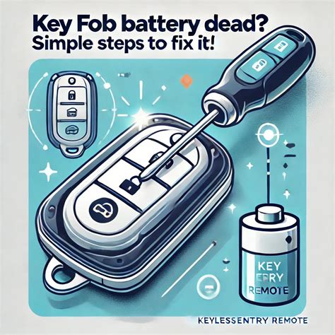 How To Change A Car Key Fob Battery A Step By Step Guide Keyless Entry Remote