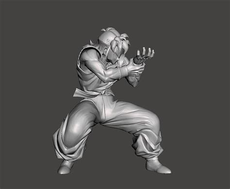 Yamcha 3d Model 3d Model 3d Printable Cgtrader