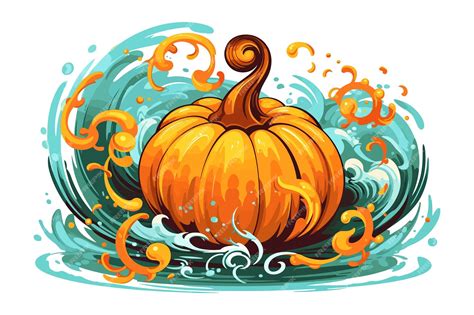 Premium Vector Pumpkin Vector Graphic Clipart Design Flat Vector