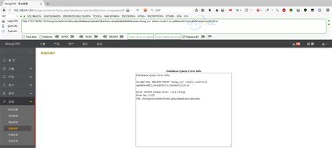 Hongcms 300 Sql Injection Wtfsec