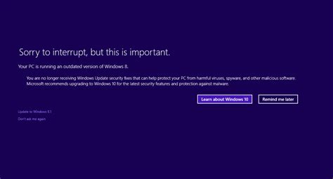 Windows PC가 지원이 안 됐다 는 알림이 수신됩니다 Microsoft 지원