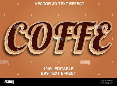 3d Editable Vector Text Effect Design Template Stock Vector Image And Art