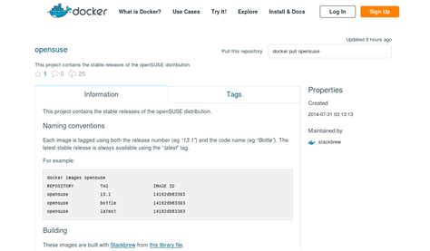 official 13 1 docker containers released opensuse news