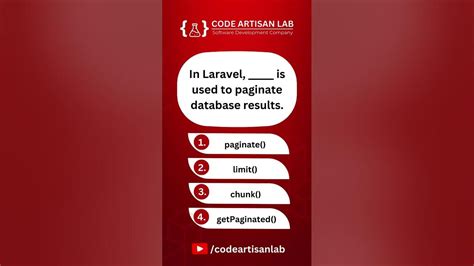 Paginating Results In Laravel Youtube