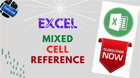 Mixed Cell Reference In Excel Excel Mixed Cell Reference Excel Cell Reference Tutorial Youtube