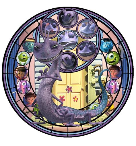 Stained Glass Randall By Ilselma On Deviantart Disney Love Disney