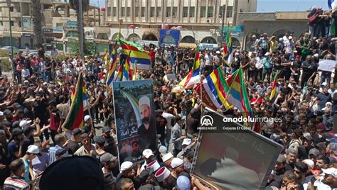 مظاهرات ضد نظام الأسد في 7 محافظات سورية Anadolu Ajansı