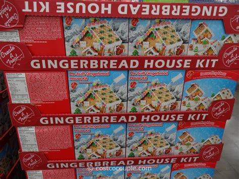 Create A Treat Pre Built Gingerbread House Kit