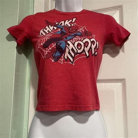 Spider Man Tee Shirt Cute Marvel Outfits Marvel Crop Top Spider Man