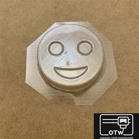 Smiley Face Vacuform Mould