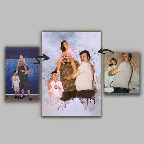 combine multiple images into one image
