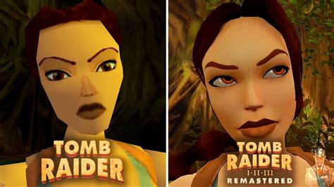 Tomb Raider I III Remastered Vs Tomb Raider Original Graphics Comparison YouTube
