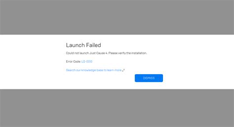 Save End Launch Error Rjustcause