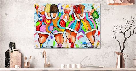 Bestel Mooie Dikke Dames Kunst Als Wanddecoratie Werk Aan De Muur
