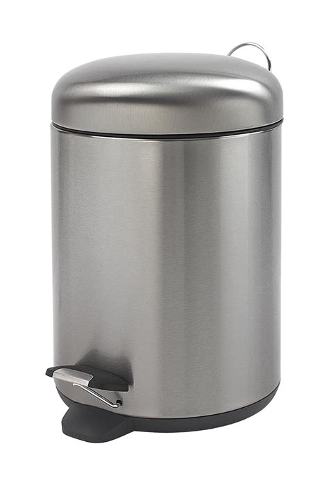 Kosz na śmieci 5L HiG stal nierdzewna mat stal szczotkowana HIG KP5 S