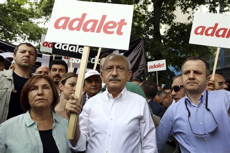 Turkish Opposition Party Begins 265 Mile March For Justice