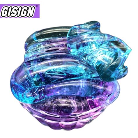 3 Pcs 60 Ml Diy 클리어 슬라임 완구 크리스탈 머드 솜털 접착제 그라디언트 컬러 슬라임 매직 샌드 안티 스트레스 퍼티