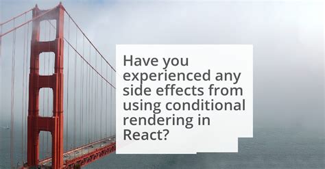 React Jobs On Linkedin Stop Conditional Rendering In React Without