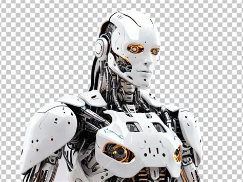 Premium Psd Ai Artificial Intelligence Robot On White Background
