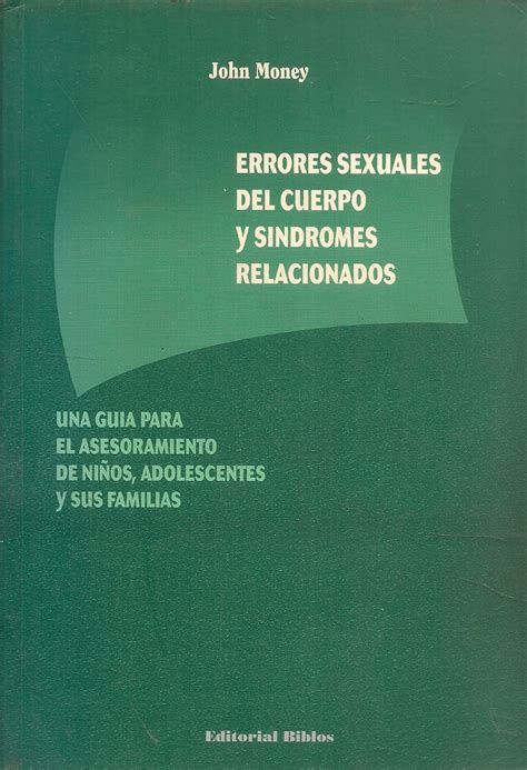 Errores sexuales del cuerpo y síndromes relacionados Ediciones Técnicas Paraguayas