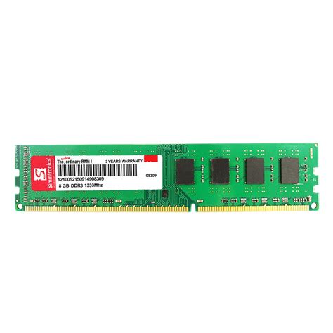 Buy Simmtronics 8gb Ddr3 1333 Mhz 10600 U Dimm Desktop